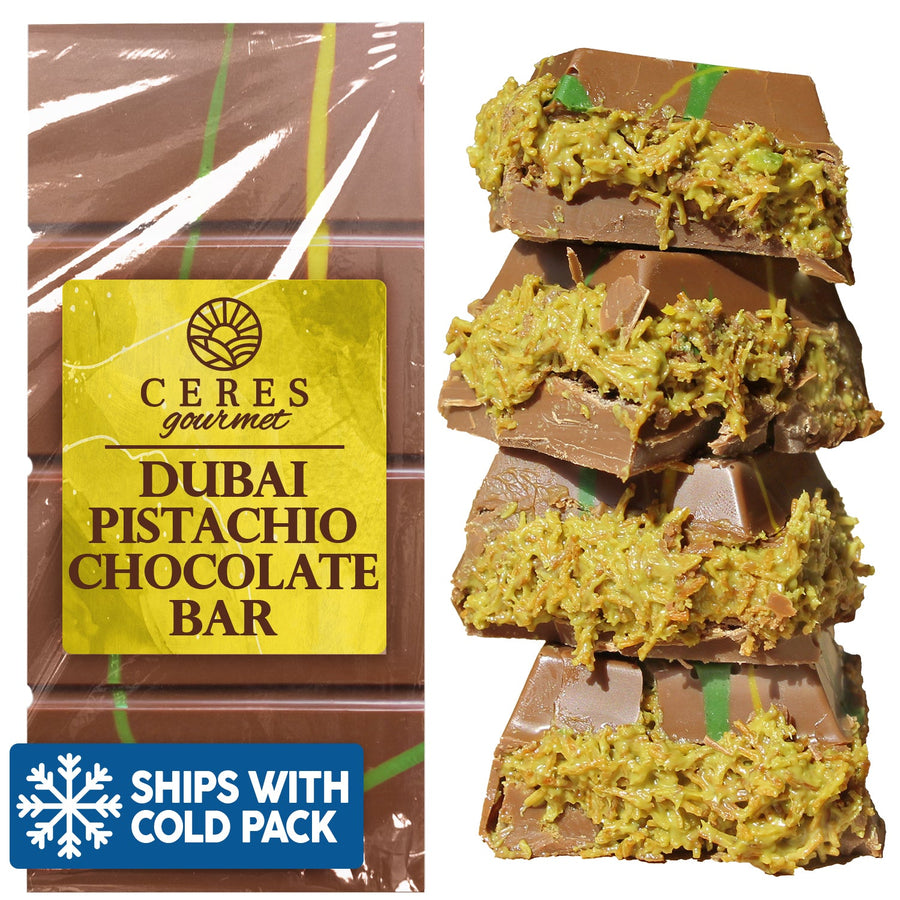 DIY Dubai Pistachio Chocolate Bar Making Kit – Viral Dubai Chocolate