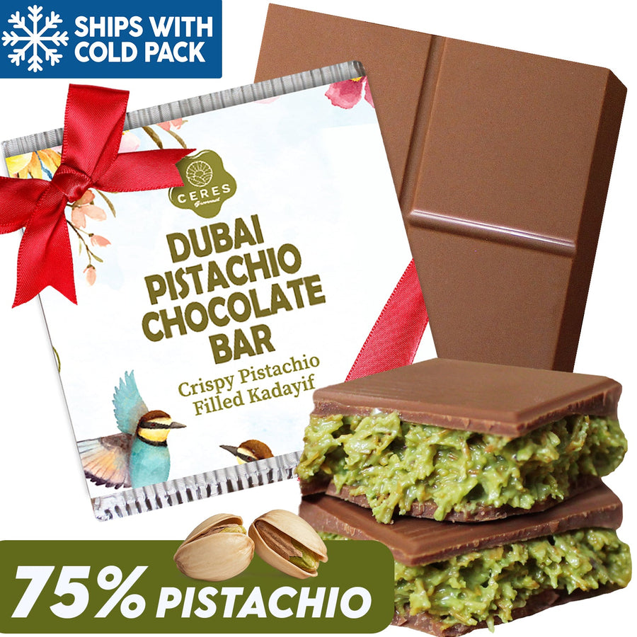 DIY Dubai Pistachio Chocolate Bar Making Kit – Viral Dubai Chocolate