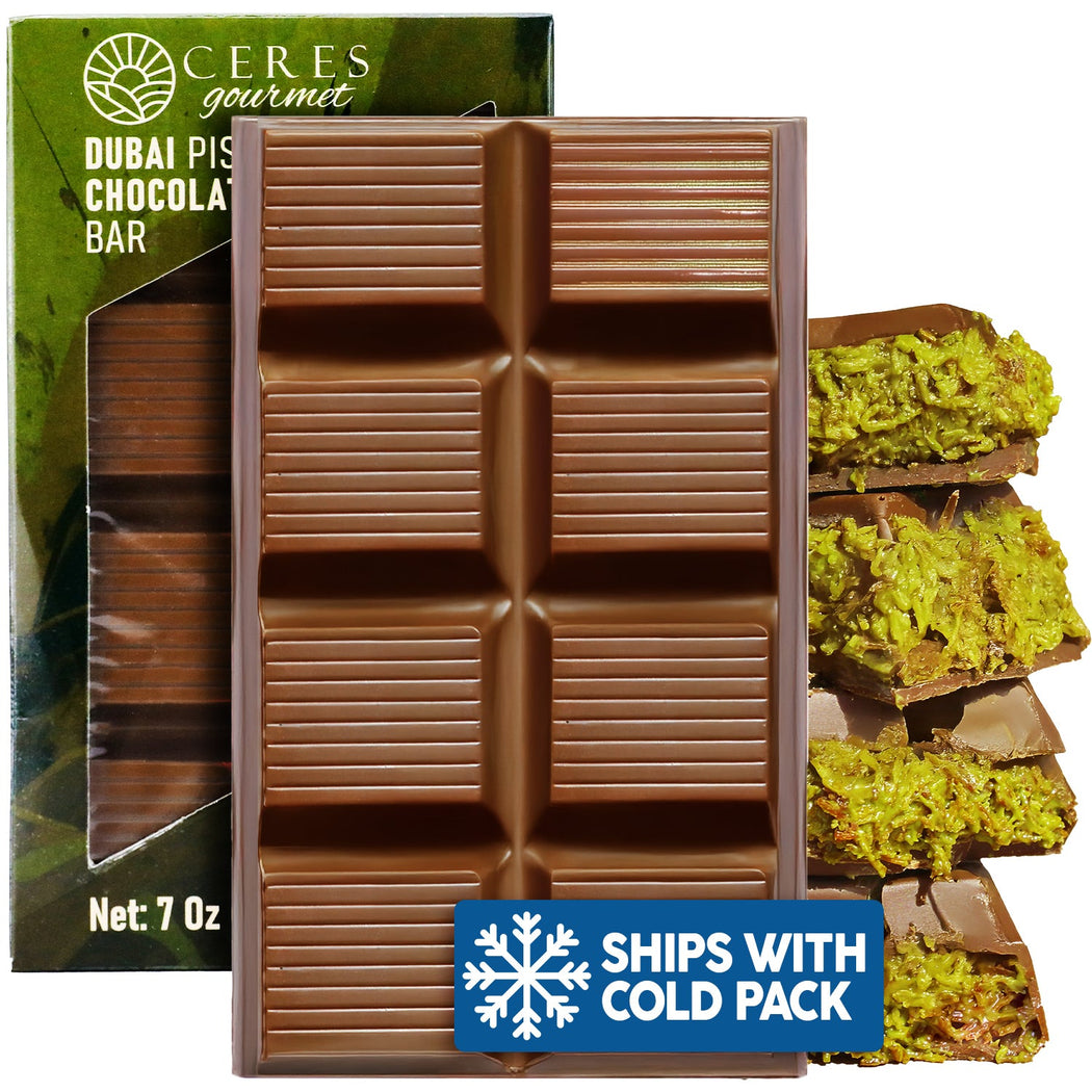 DIY Dubai Pistachio Chocolate Bar Making Kit – Viral Dubai Chocolate